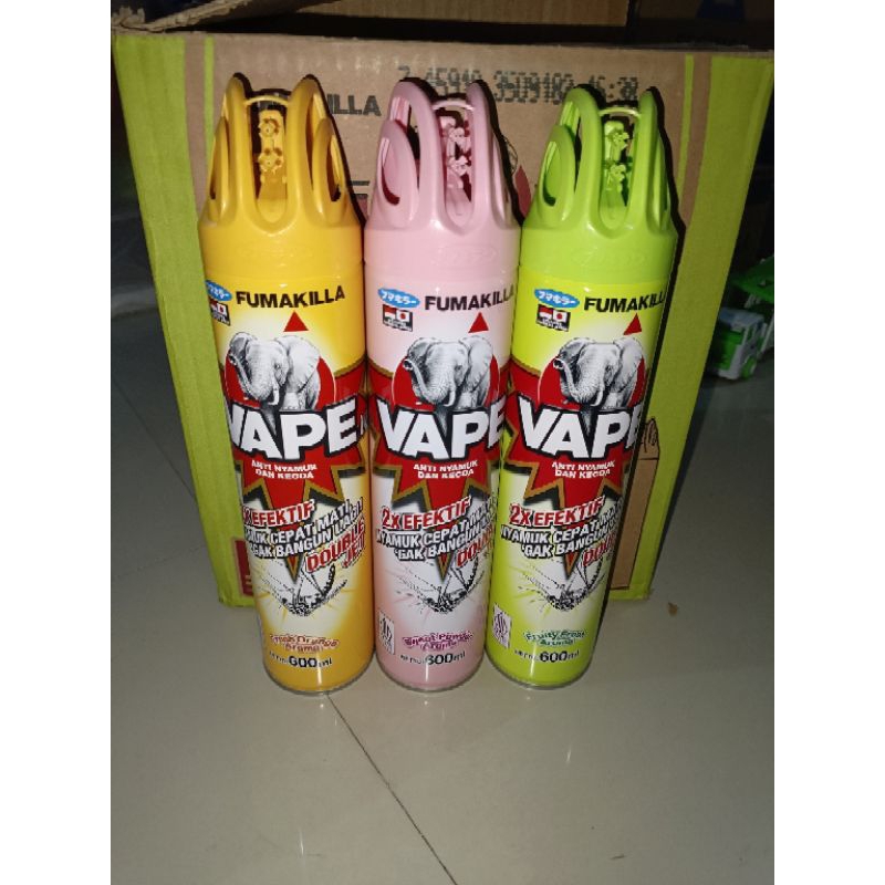Jual Fumakilla Vape Aerosol Obat Nyamuk Semprot 600ml | Shopee Indonesia