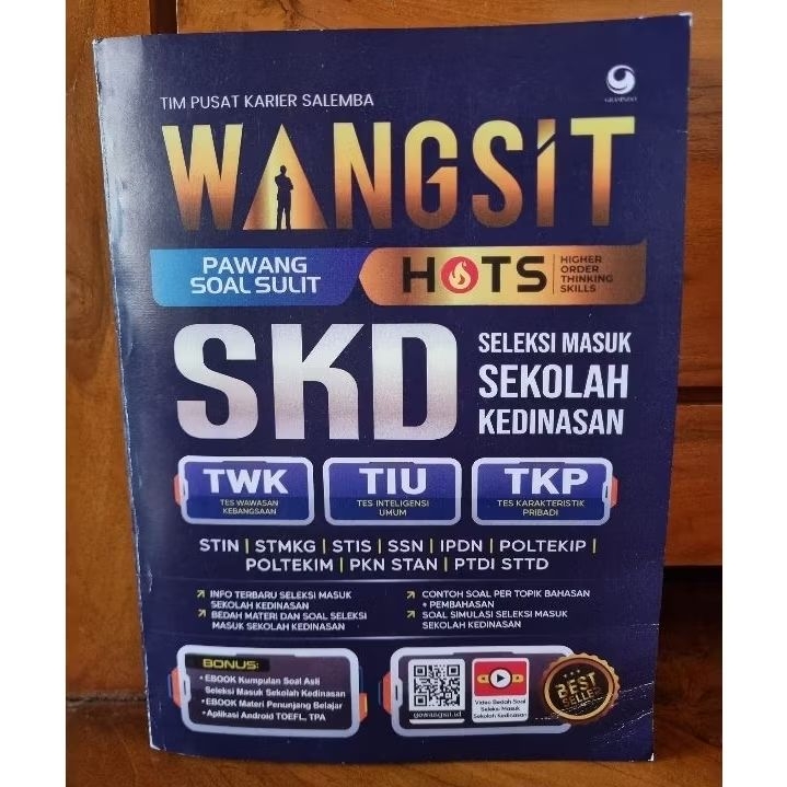 Jual WANGSIT HOTS SKD SELEKSI SEKOLAH KEDINASAN (TKW TIU TKP) | Shopee Indonesia