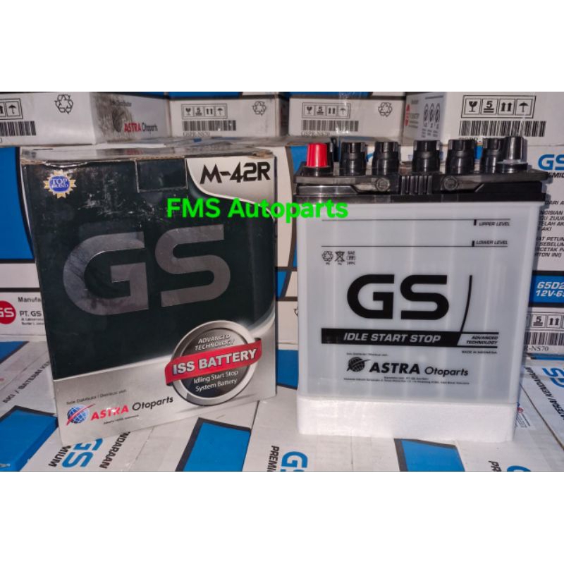 Jual Battery/aki GS Astra M-42R Idling Stop Sistem (ISS) Toyota Rush GR ...