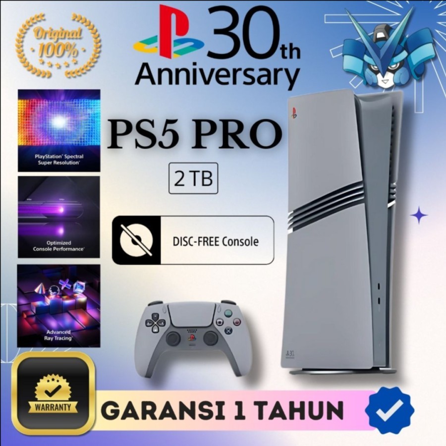 Jual SONY PlayStation 5 PRO PS5 30th Anniversary Limited Edition Bundle ...