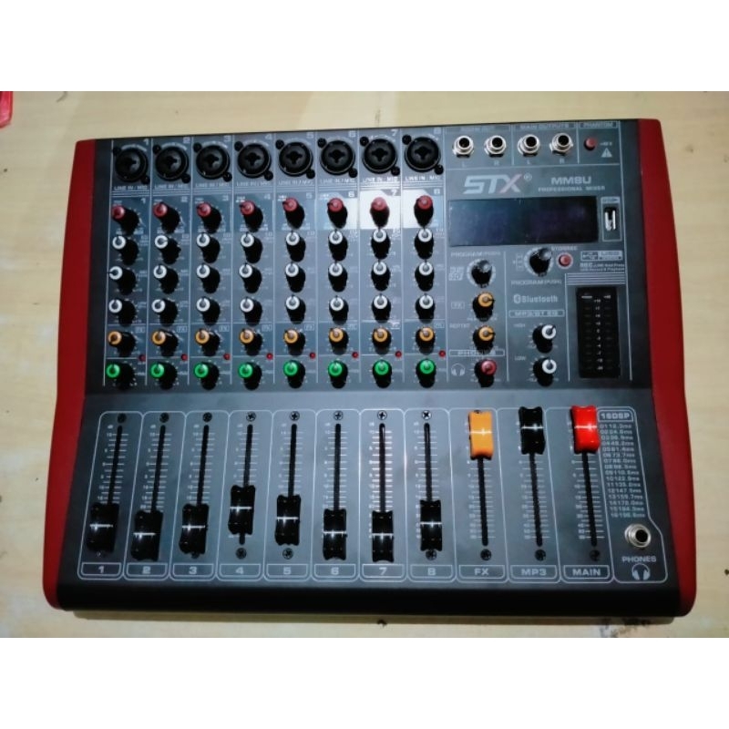 Jual Mixer 8ch mono effect 16 DSP | Shopee Indonesia