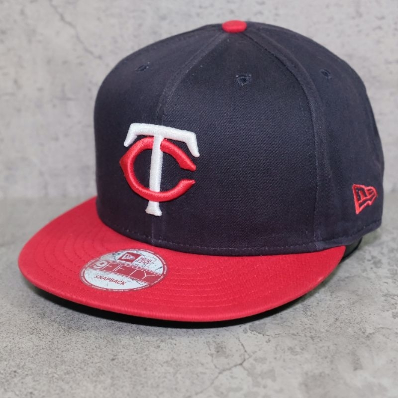Jual Topi snapback MINNESOTA TWINS NEW ERA Original | Shopee Indonesia