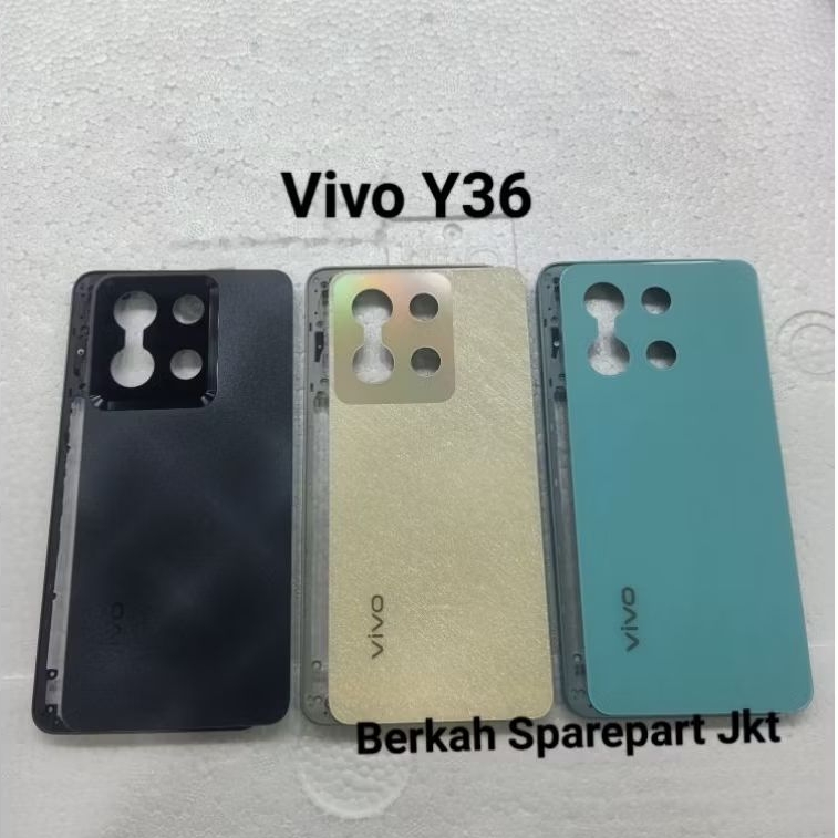 Jual Back Casing Kesing Housing Backdoor Fullset + Bezel Vivo Y36 4G ...