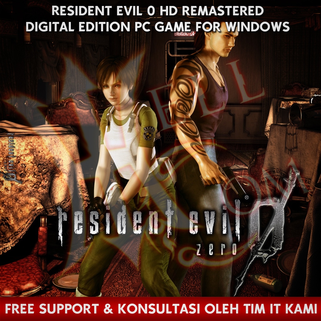 Jual RESIDENT EVIL 0 HD REMASTERED RESIDENT EVIL ZERO PC GAME FOR WINDOWS | Shopee Indonesia