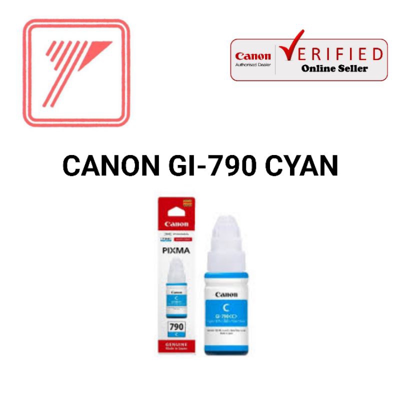 Jual CANON ink tinta 790 Cyan GI-790 GI 790 GI790 Cyan Biru | Shopee ...