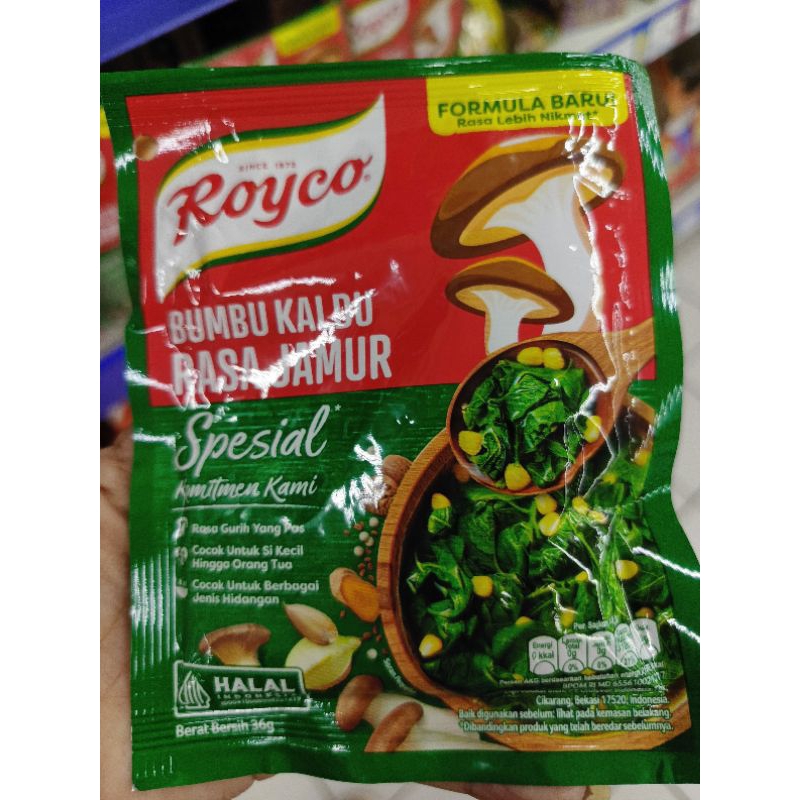 Jual Royco bumbu kaldu rasa jamur 40g | Shopee Indonesia