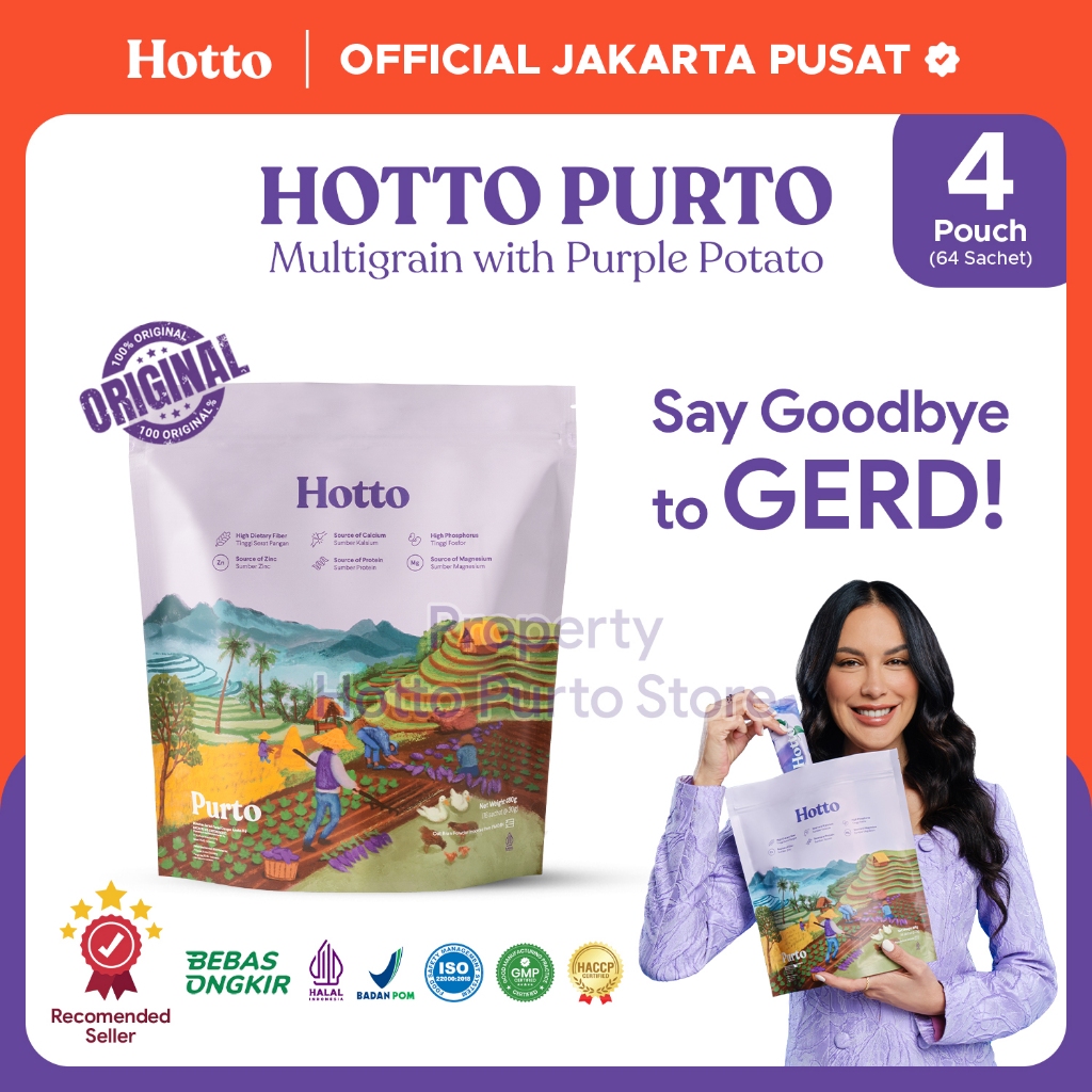 Jual Hotto Purto Official Store | Hotto Minuman Diet, Oatmeal, Sereal ...