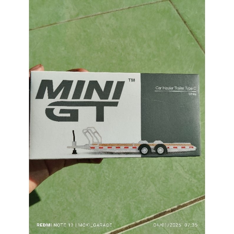 Jual Mini GT Car Hauler Trailer Type C White | Shopee Indonesia