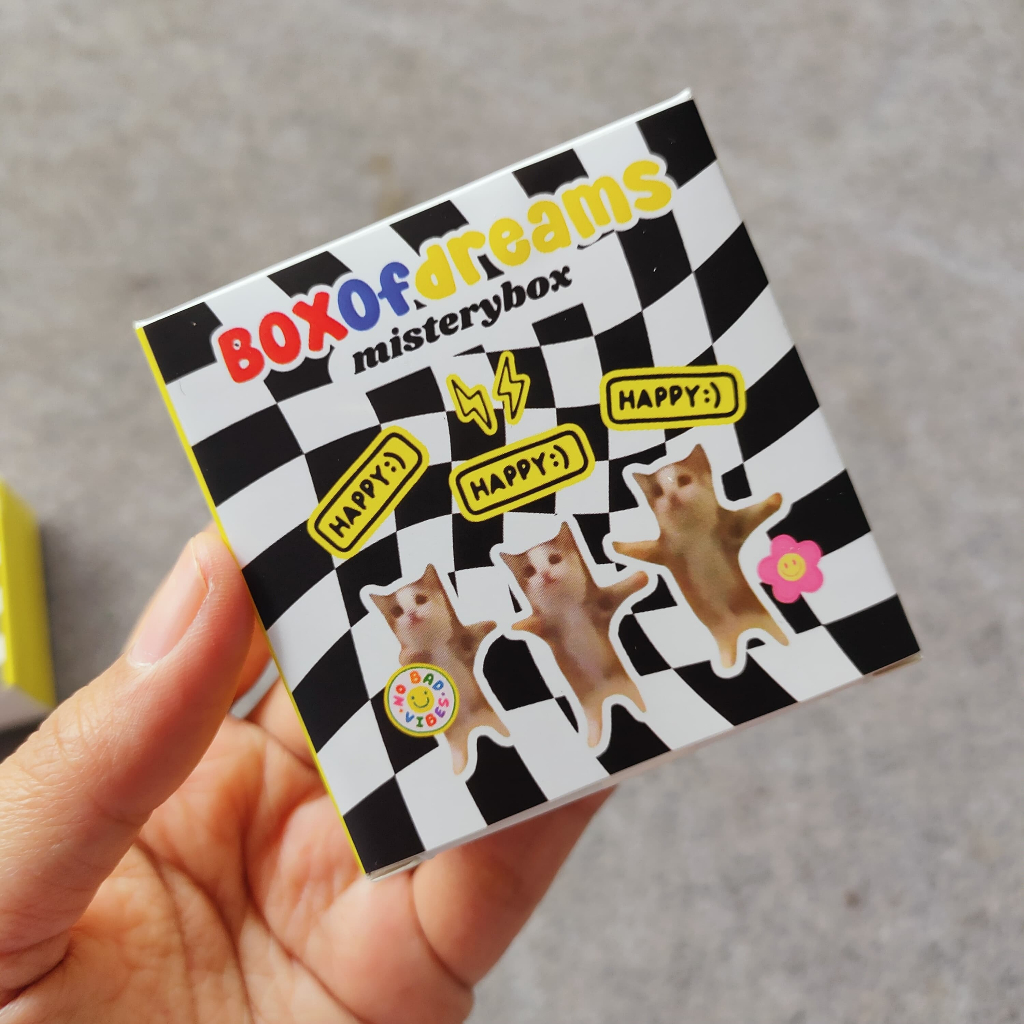 Jual BLIND BOX MYSTERY BOX OF DREAMS SQUISHY KUCING MEME LUCU GANTUNGAN ...