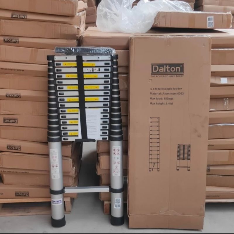 Jual tangga single teleskopik dalton 5,6 meter | Shopee Indonesia