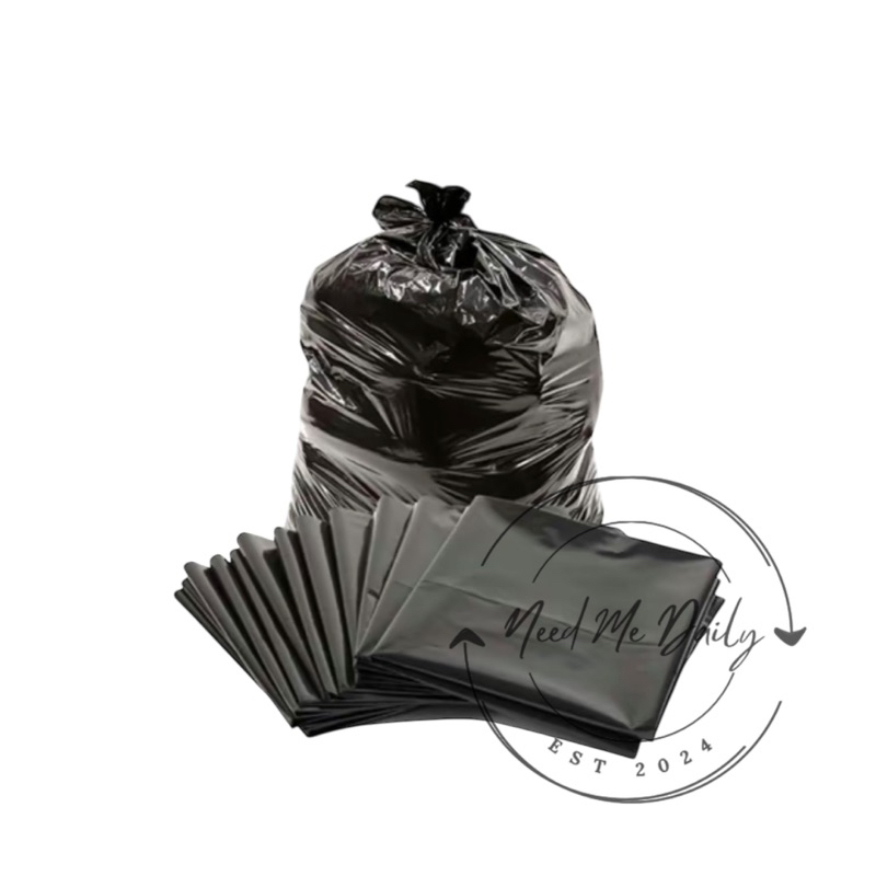 Jual Plastik Sampah Hitam Jumbo / Plastik Packing Besar / Kantong Sampah Besar / Trash Bag ...
