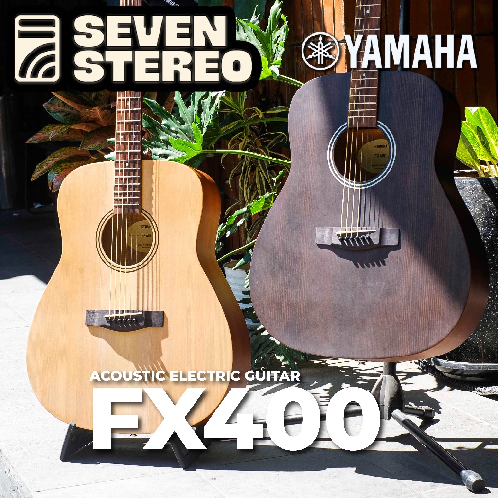 Jual Yamaha FX400 Acoustic Electronic Guitar | Shopee Indonesia