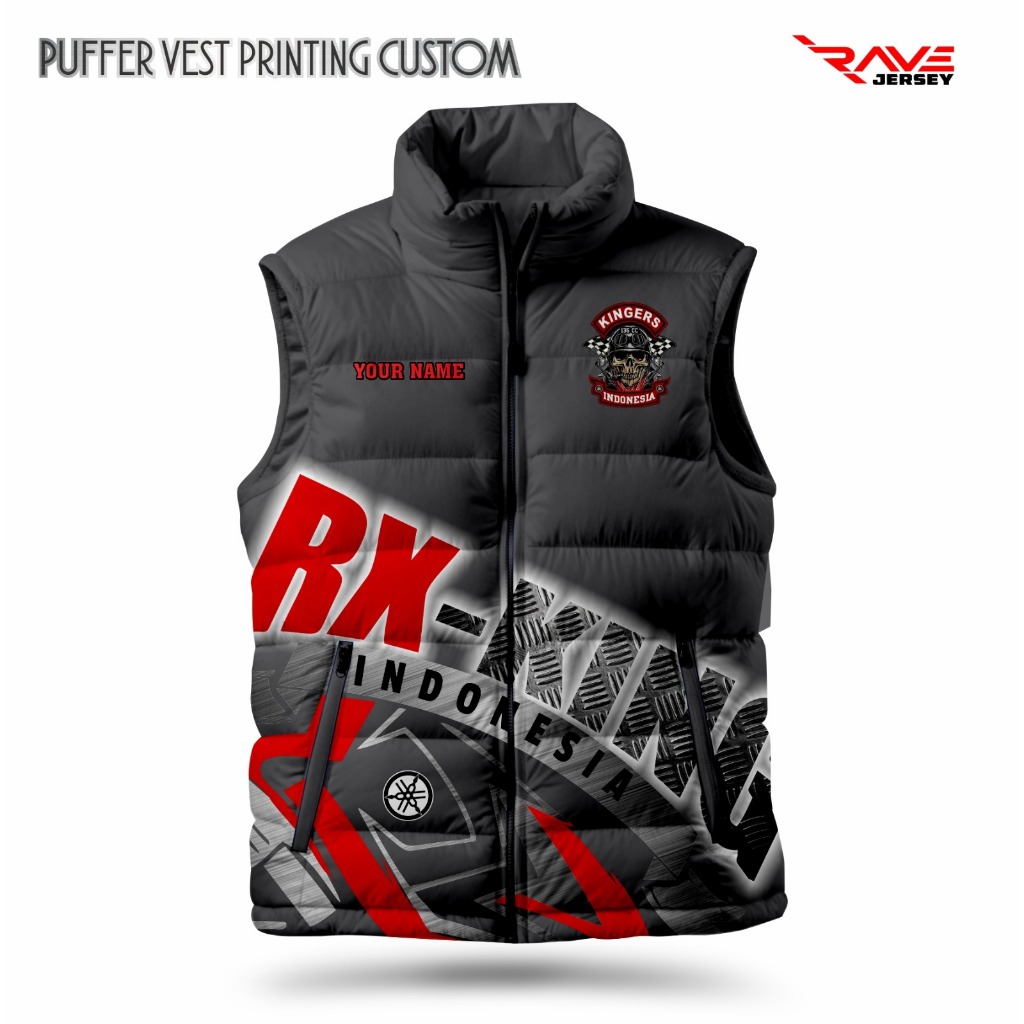 Jual ROMPI PUFFER/DACRON/GELEMBUNG MOTOR RX KING FULL PRINTING CUSTOM ...