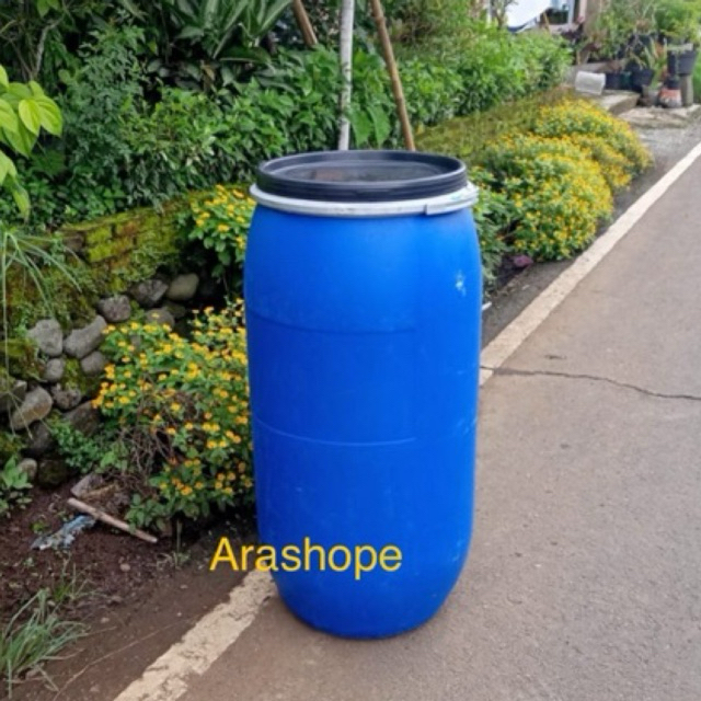 Jual Tong plastik 150 Liter/tong air/drum plastik | Shopee Indonesia
