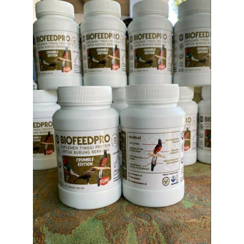Jual BIOFEEDPRO CRUMBLE PAKAN BURUNG MURAI 275GRAM | Shopee Indonesia