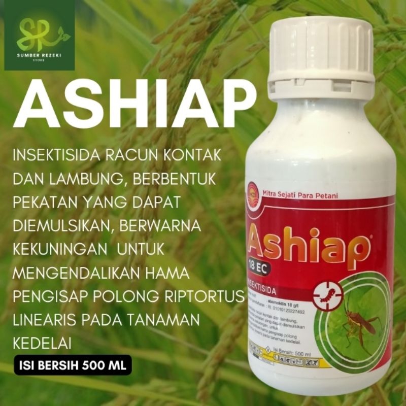 Jual Ashiap 18 EC Insektisida Pembasmi Hama Ulat Pada Pertanaman Padi ...