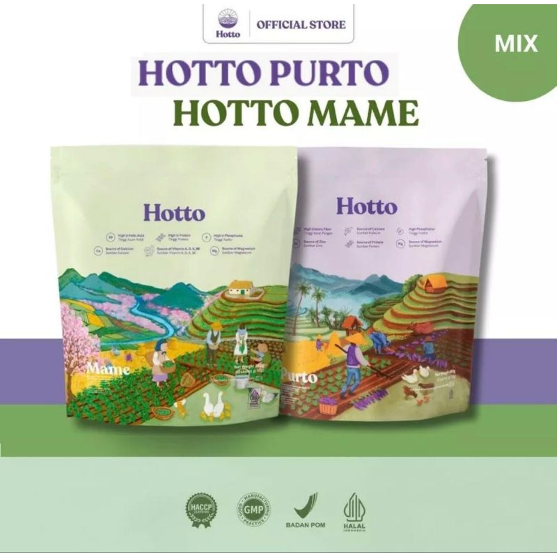 Jual Bundling Hotto Purto dan MAME Original | Shopee Indonesia