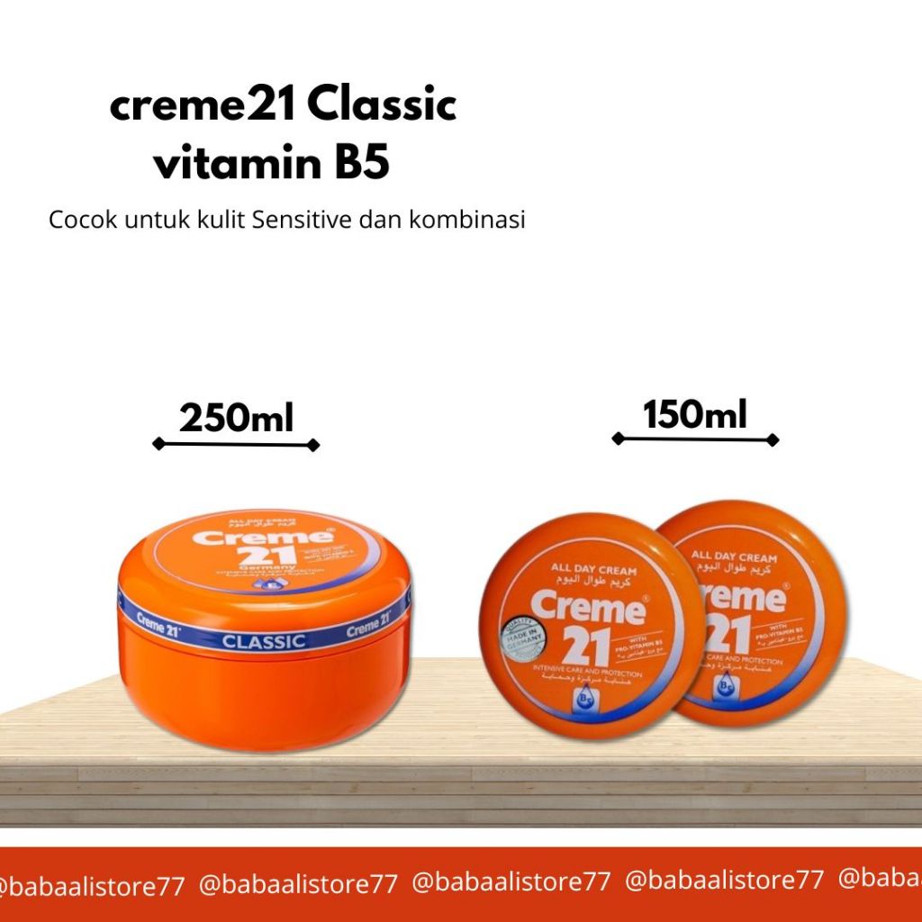 Jual Babaali - Creme21 All Day Cream With Pro Vitamin B5 (Classic ...