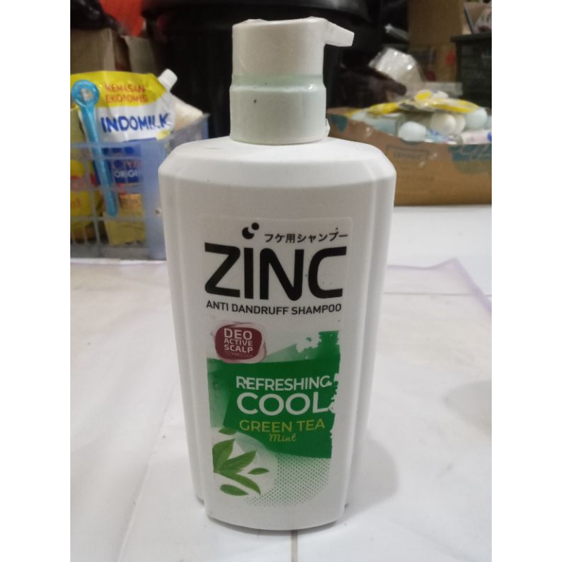 Jual Shampoo Zinc Green Tea Mint 680ml | Shopee Indonesia