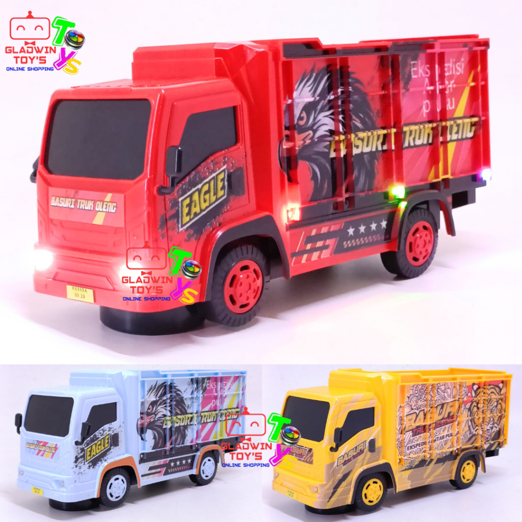 Jual TRUCK BASURI OLENG TRUCK LOSBAK TELOLET TRUK PASIR MOBIL MAINAN ...
