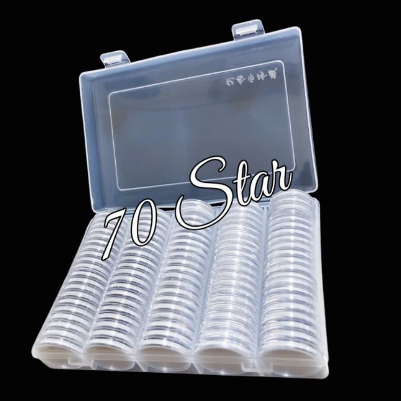 Jual kapsul koin plus busa isi 100 pcs / box | Shopee Indonesia