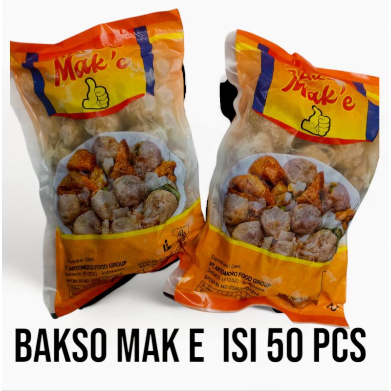 Jual bakso mak'e bakso sapi 500gr free packing Buble dan kardus ...