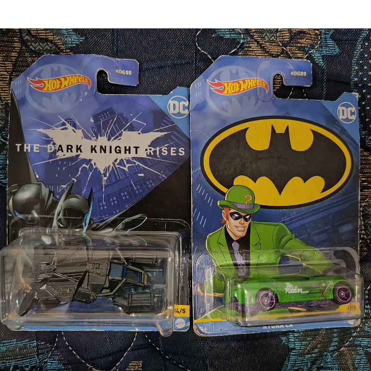 Jual Hotwheels batman ryura LX The riddler batmobile special card ...