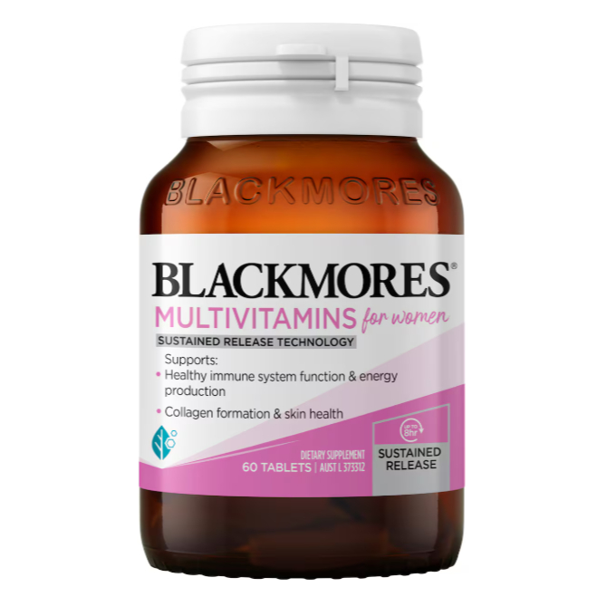 Jual Blackmores Multivitamin For Women Sustained Release Tablets 60 Pack | Shopee Indonesia
