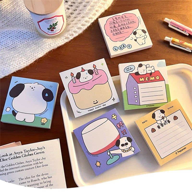 Jual Sticky Notes Memo Pad Kertas Tempel Petak Cutie Doggy #t026 ...