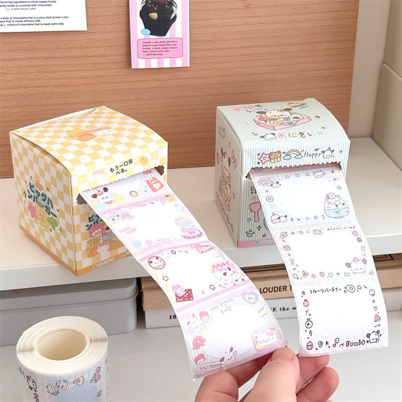 Jual Pull Out Sticker Sticky Notes Memo Box Cute #KS0 | Shopee Indonesia
