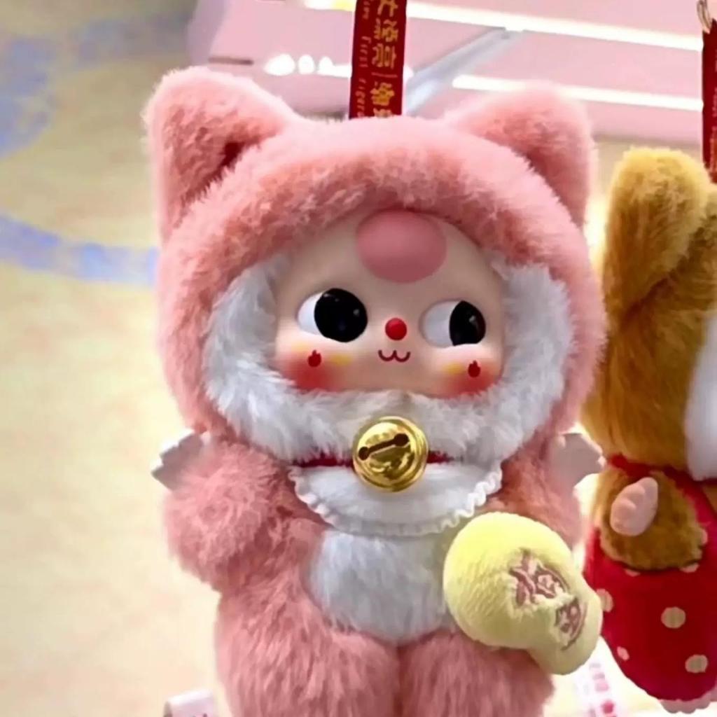 Jual BONEKA BABY THREE LUCKY CAT MINI SERIES ORIGINAL14CM GANCI READY ...