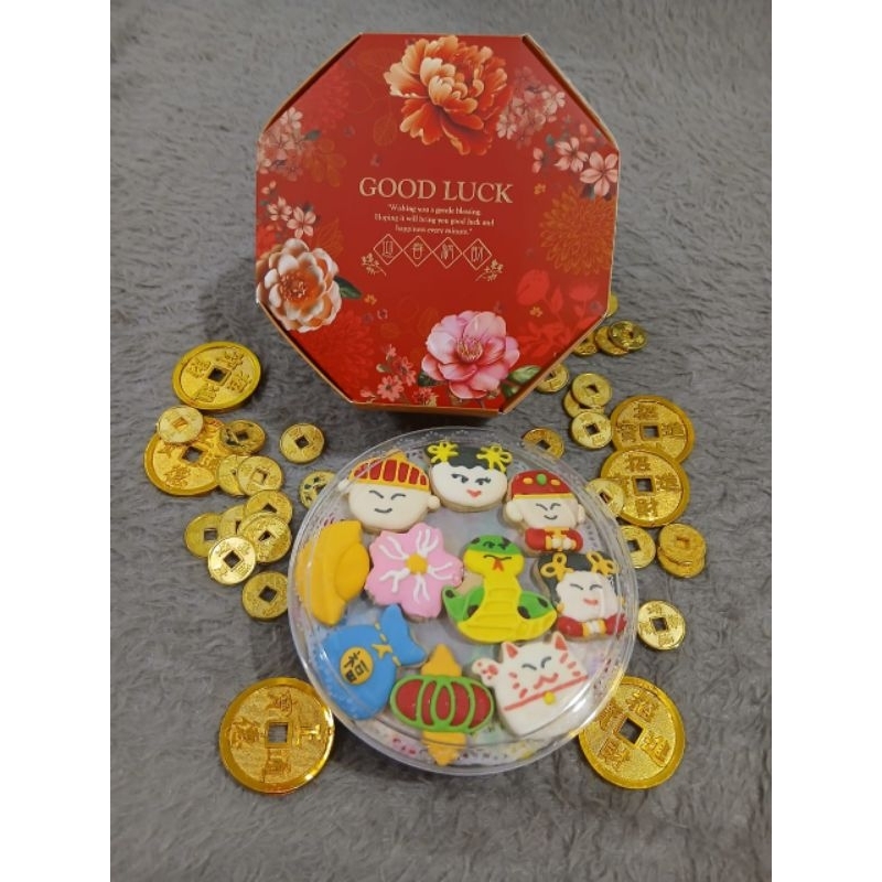 Jual Cookies Hias Imlek 2025/Kue Kering Karakter Imlek | Shopee Indonesia