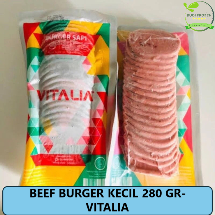 Jual ISIAN BURGER / DAGING BURGER / BEEF BURGER KECIL 280 GR / BEEF ...