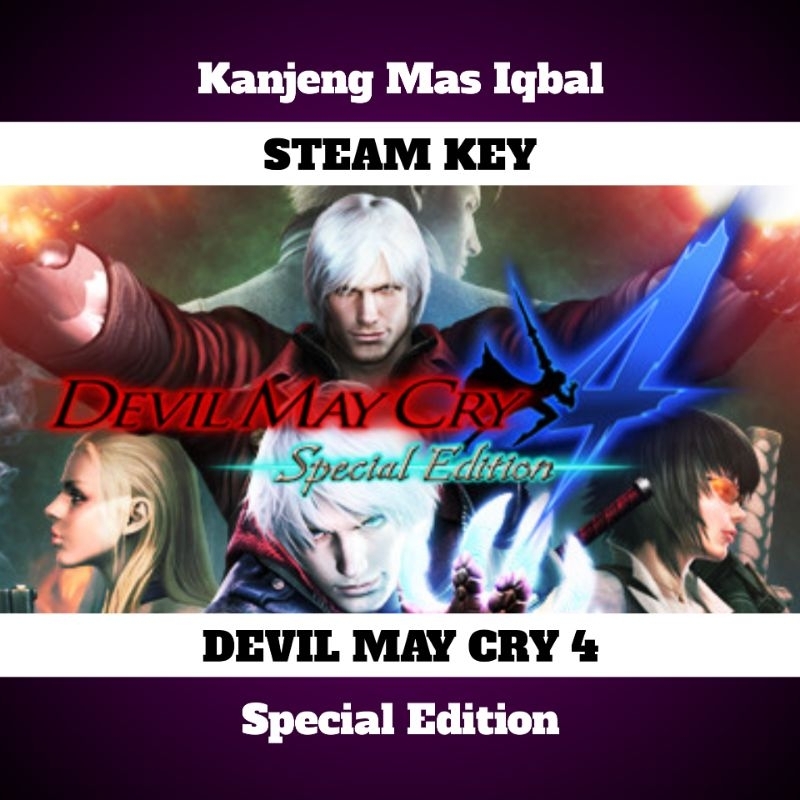 Jual Devil May Cry 4 Special Edition - Original PC Game Key | Shopee Indonesia