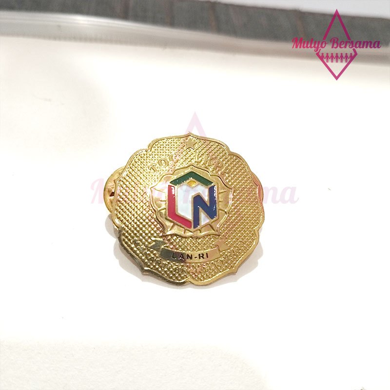 Jual Pin Logo LAN RI TOC LKPP Lencana Pin Bros LAN RI TOC LKPP - Mulyo ...
