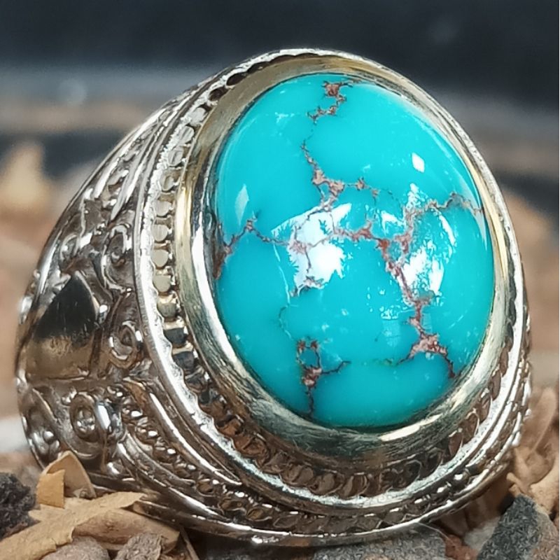 Jual Batu Akik Pirus Mesir Hijau Tosca Gradasi Porselen Solid Mulus ...