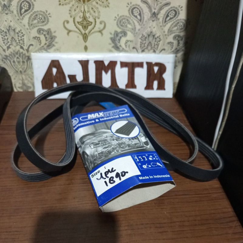 Jual V BELT VANBELT 4PK 1890 (AVANZA 2004-2012) MAX BELT GENUINE HIGH QUALITY | Shopee Indonesia