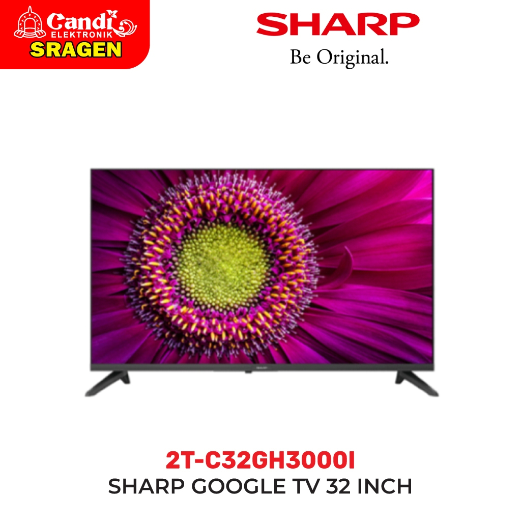 Jual SHARP Smart Google TV 32 Inch 2T-C32GH3000I | Shopee Indonesia