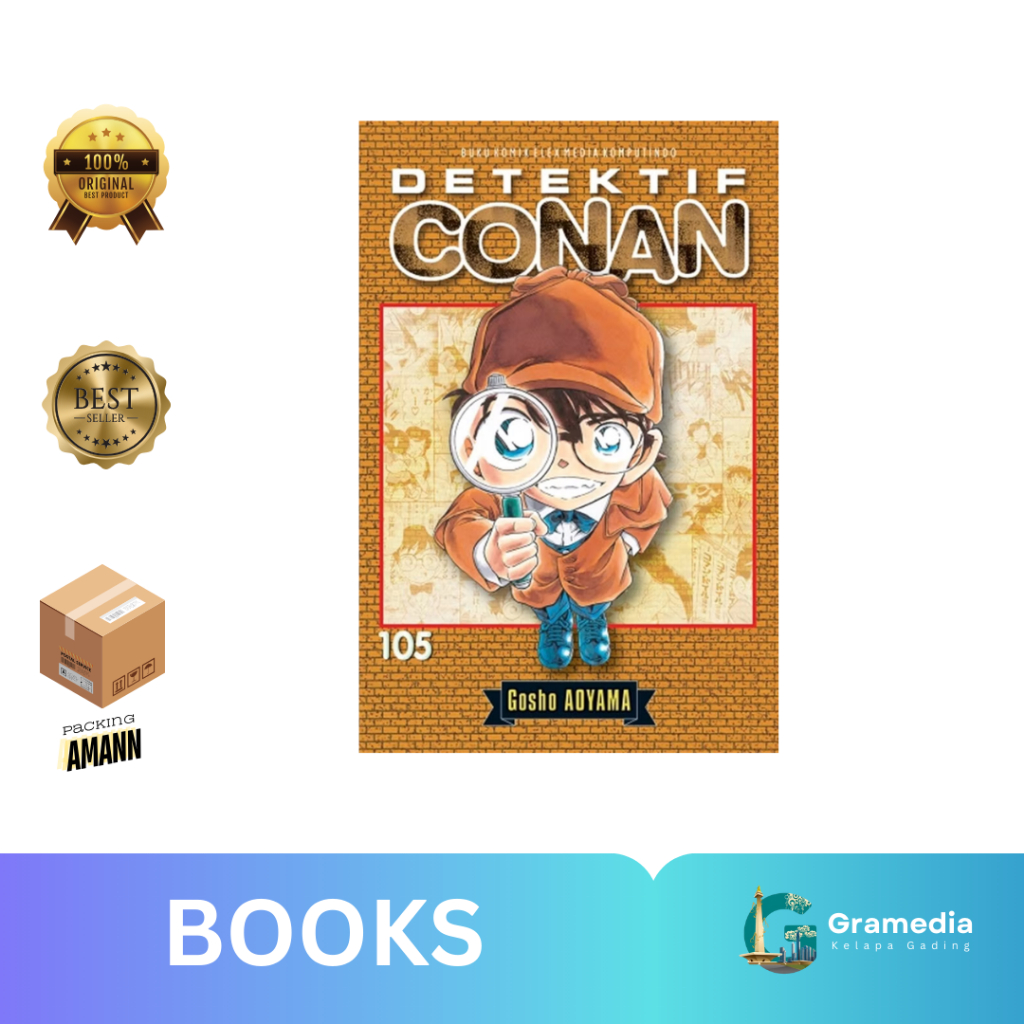 Jual Gramedia MKG - Komik Detektif Conan 105 (Aoyama Gosho) | Shopee ...