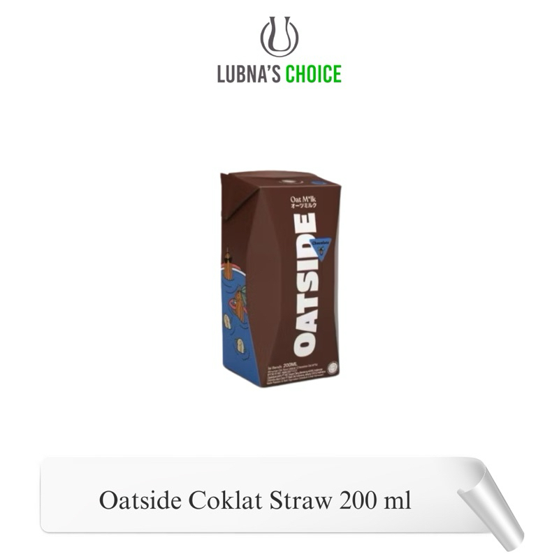 Jual OATSIDE Mini Straw Oat Milk Chocolate 200ml | Shopee Indonesia