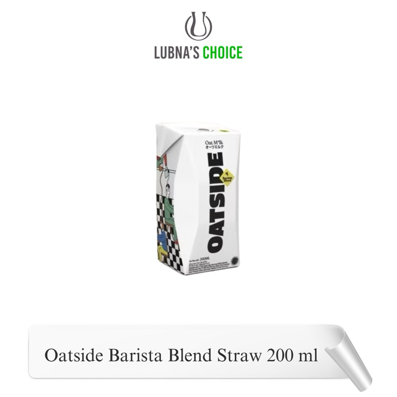 Jual OATSIDE Mini Straw Oat Milk Barista Blend 200ml | Shopee Indonesia