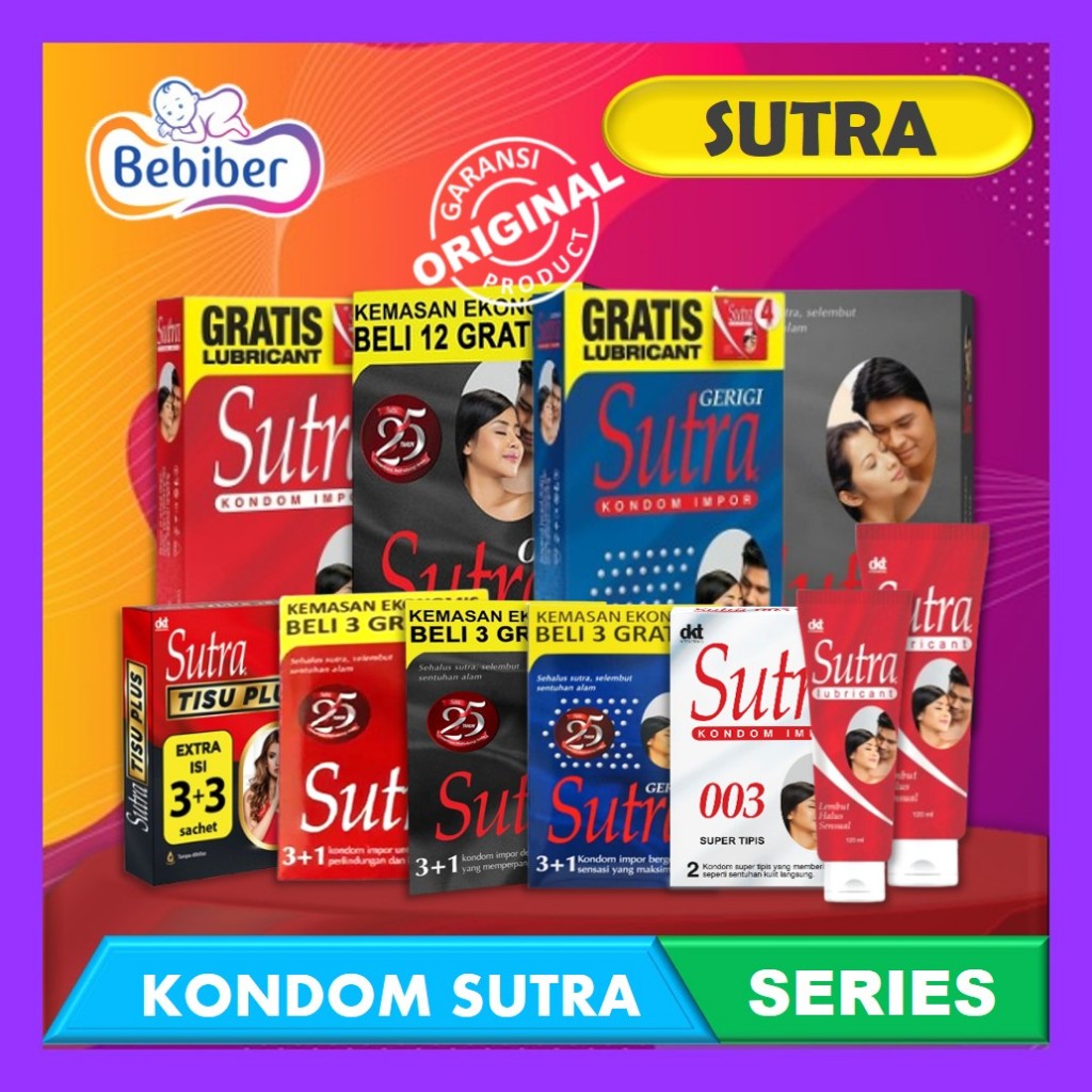 Jual Kondom Sutra Series - Classic Merah - Hitam Ok - Gerigi Biru ...