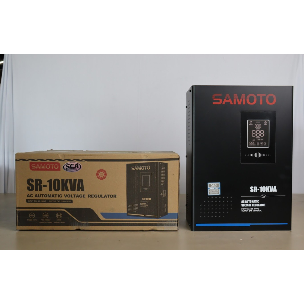 Jual AVR Stabilizer Samoto 10KVA Stabiliser 10000VA Stavol Listrik SMT ...