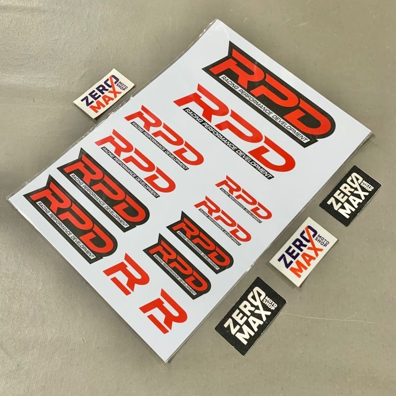 Jual Stiker Sticker Set RPD Racing Performance Development Original ...