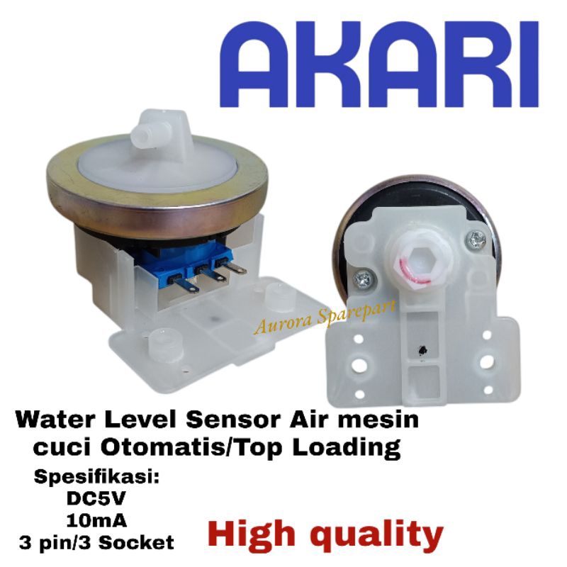Jual Water level sensor air mesin cuci Akari 1 Tabung otomatis bukaan ...