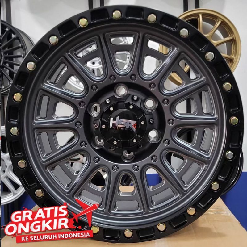 Jual Velg Mobil Fortuner Hilux Trano Triton Pajero R17 HSR TOSA PCD ...