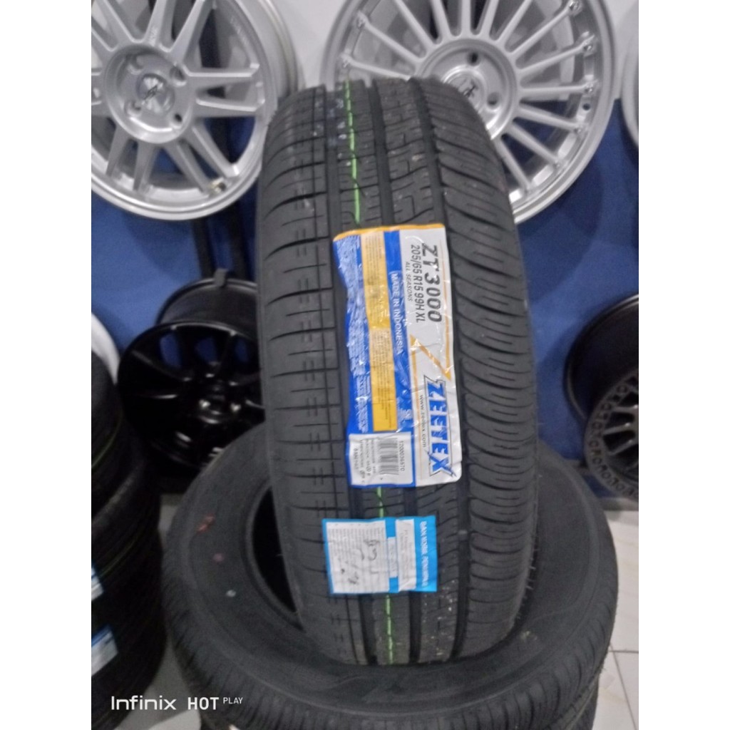 Jual BAN MOBIL TUBLES STANDAR INNOVA RING 15 ZEETEX ZT 3000 205 65 R15 BAN RADIAL | Shopee Indonesia