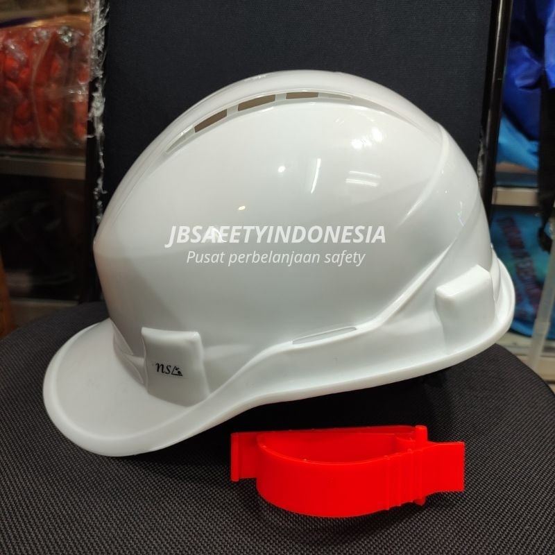 Jual HELM PROYEK SAFETY NSA VENTED WARNA PUTIH LENGKAP DENGAN INER ...