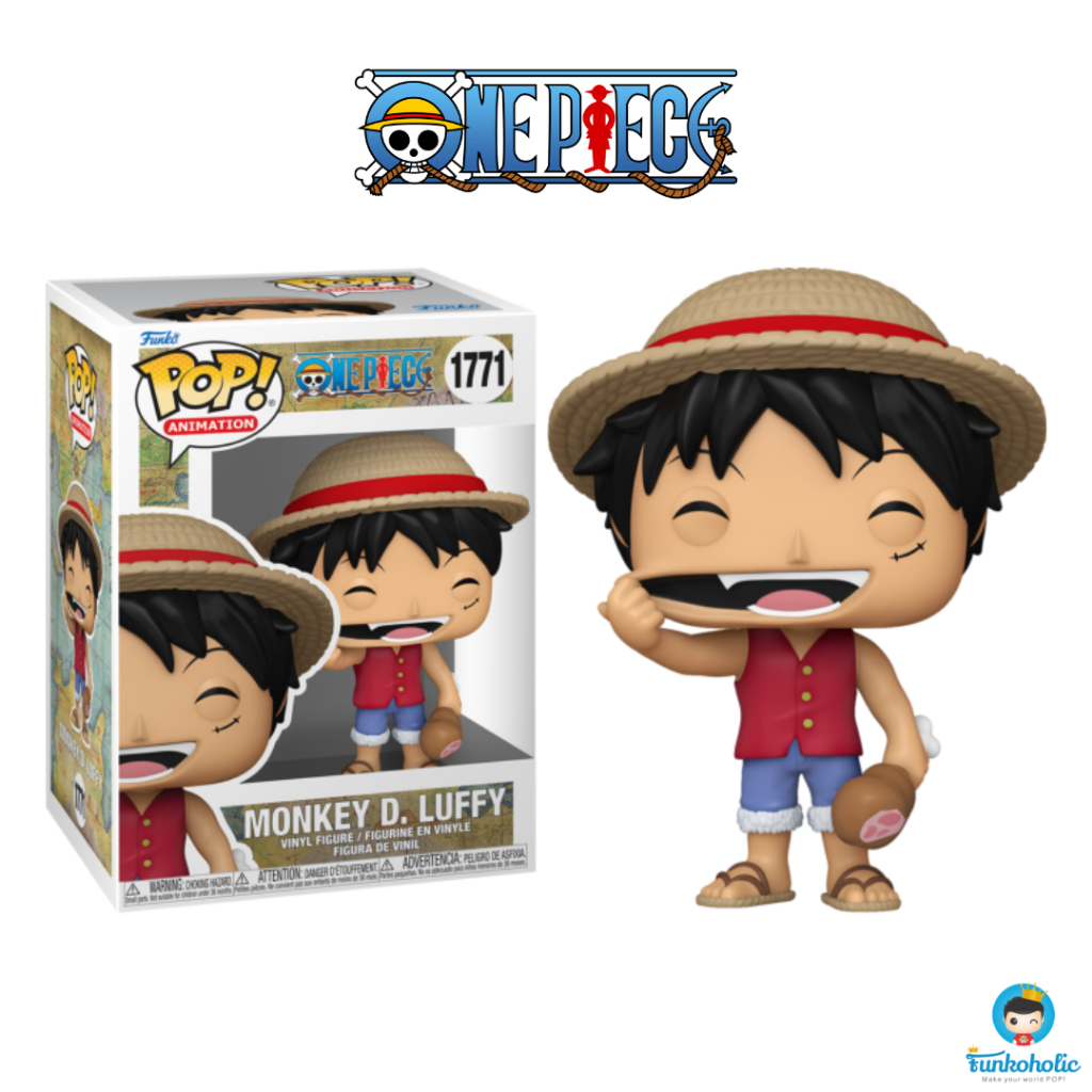Jual Funko POP! Animation One Piece - Monkey D. Luffy with Meat #1771 ...