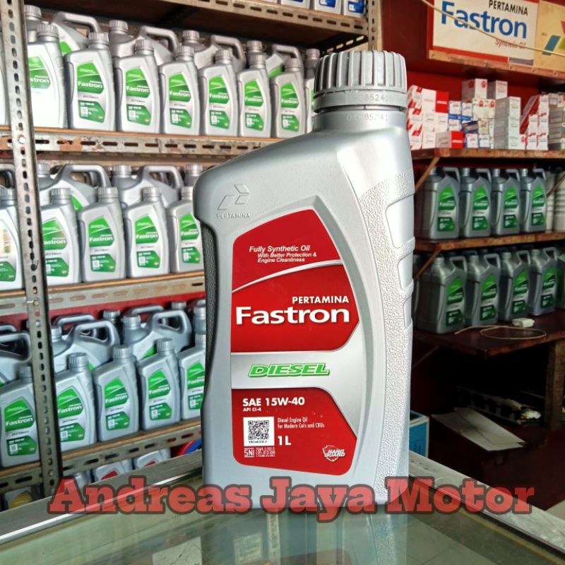 Jual Fastron diesel sae 15W-40 original 1L | Shopee Indonesia
